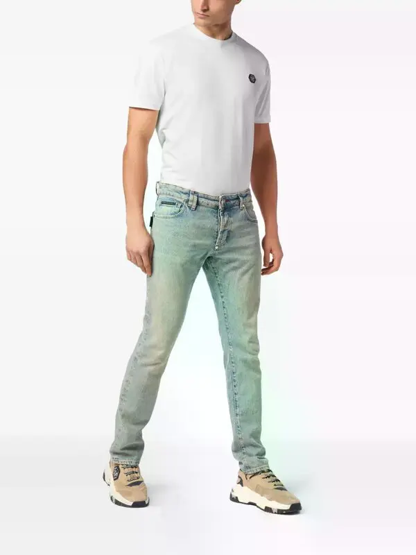 Philipp Plein Logo-patch Jeans
