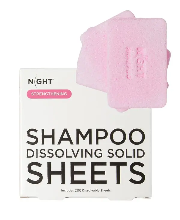 NIGHT Mess Free Shampoo Sheets