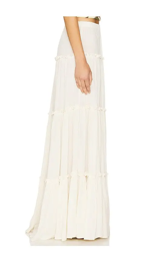 Tularosa Willa Maxi Skirt - Ivory
