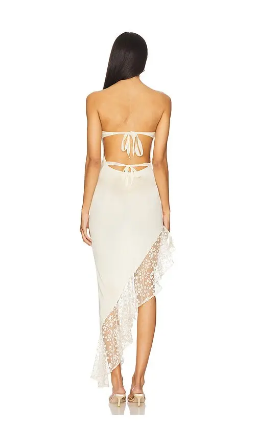 BUCI Lace Orchid Asymmetrical Dress
