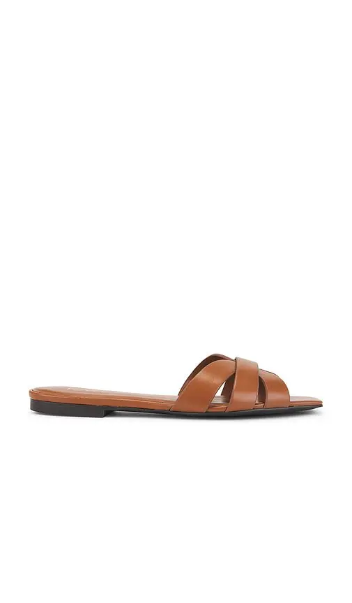 Raye Almodovar Flat Sandals - Tan