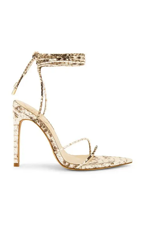 MICHAEL COSTELLO X Revolve Strappy Stiletto Heels