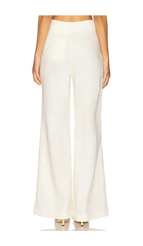 HEVRON Carlin Linen Wide Leg Pants
