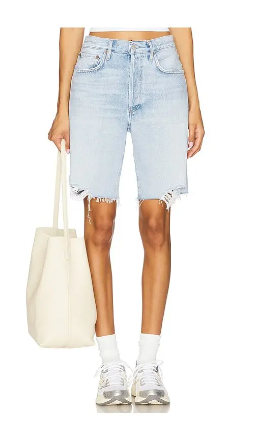 AGOLDE 90's Mid Rise Loose Short - Blue