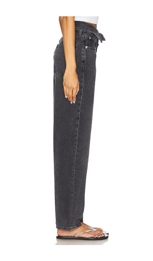 AGOLDE Echo Taper Jeans - Black