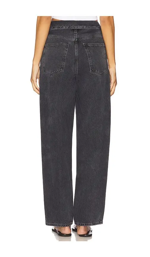 AGOLDE Echo Taper Jeans - Black