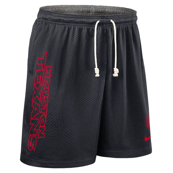Nike Houston Texans Sideline Reversible Dri-fit Nfl Shorts - Blue