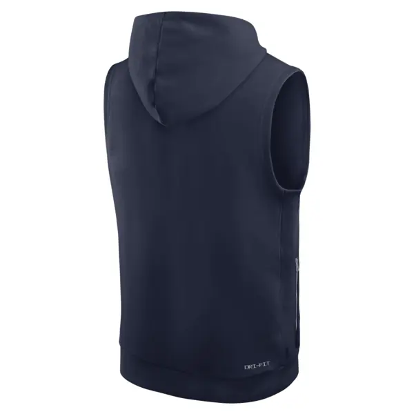 Nike Seattle Seahawks Sideline Dri-fit Nfl Sleeveless Pullover Hoodie