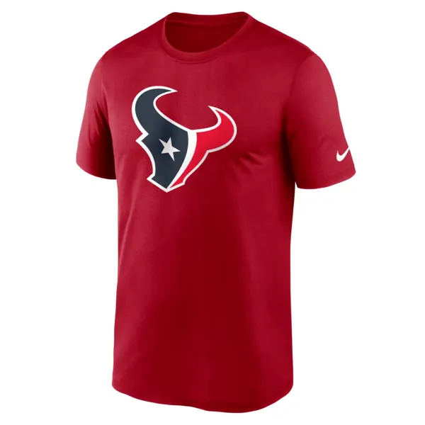 Nike Houston Texans Legend Logo Dri-fit Nfl T-shirt - Red