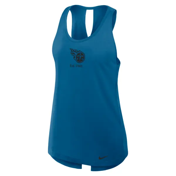 Nike Tennessee Titans Established Dri-fit Nfl Tank Top