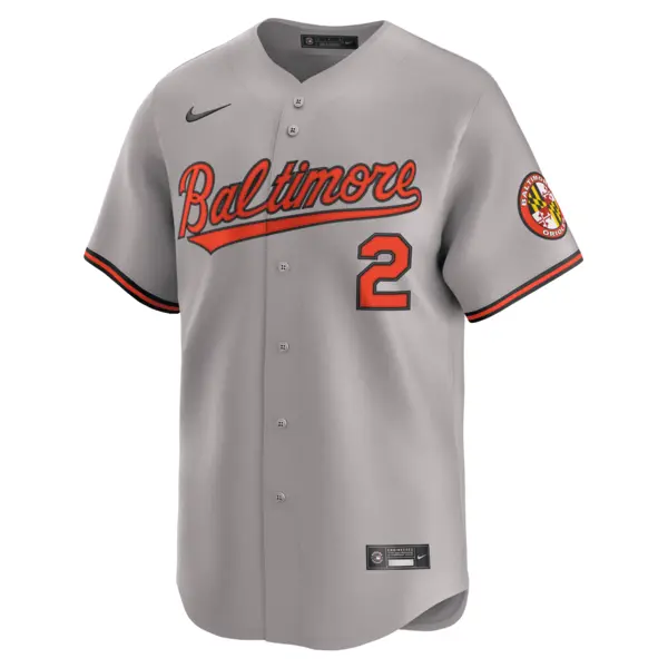 Nike Gunnar Henderson Baltimore Orioles Dri-fit Adv Mlb Limited Jersey - Grey