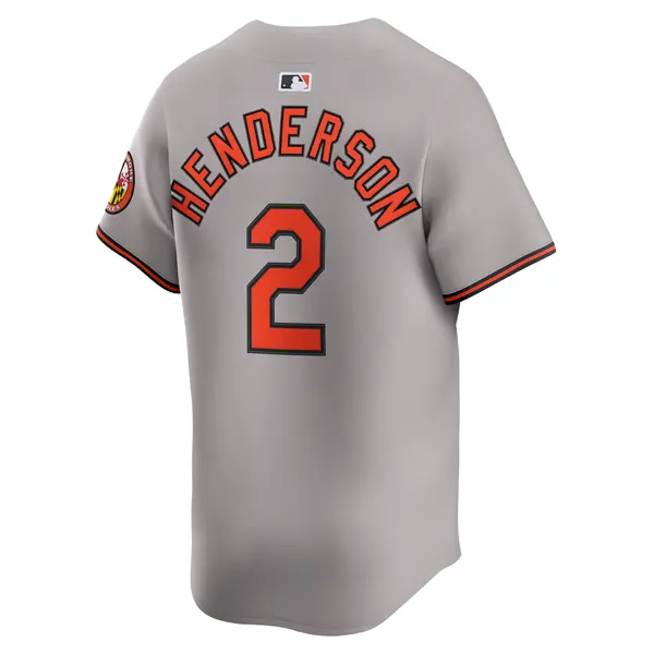 Nike Gunnar Henderson Baltimore Orioles Mlb Limited Jersey