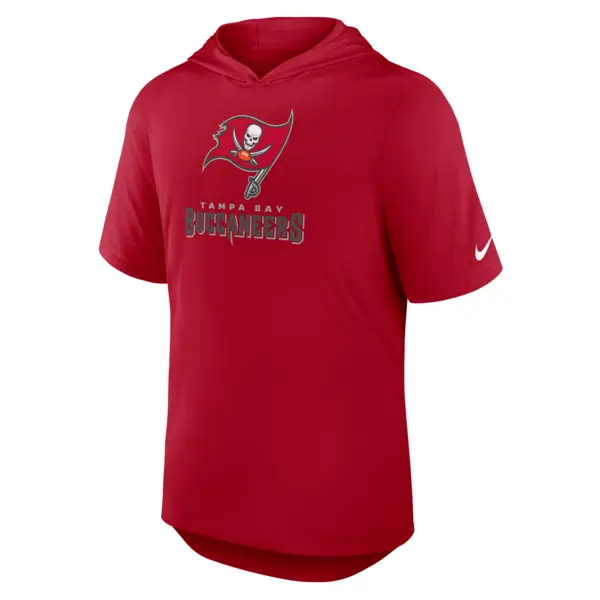 Nike Tampa Bay Buccaneers Dri-fit Nfl Hooded T-shirt - Red