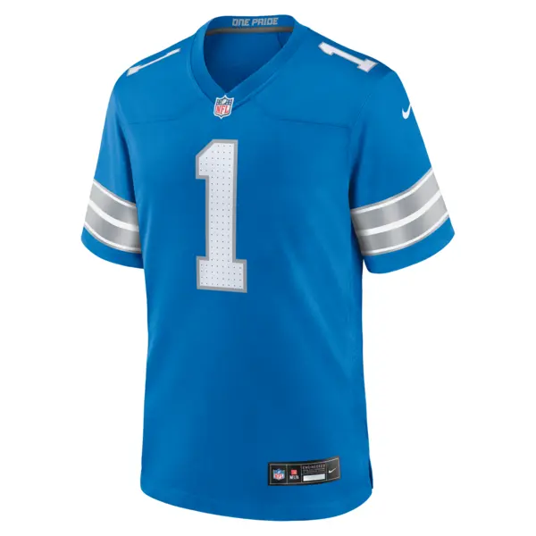 Nike Jameson Williams Detroit Lions Nfl Game Jersey - Blue
