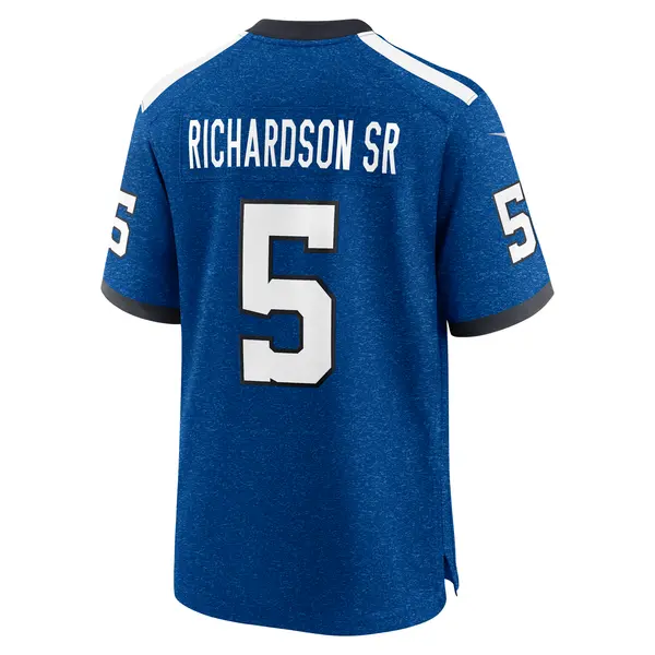 Nike Anthony Richardson Sr. Indianapolis Colts Nfl Game Jersey - Blue