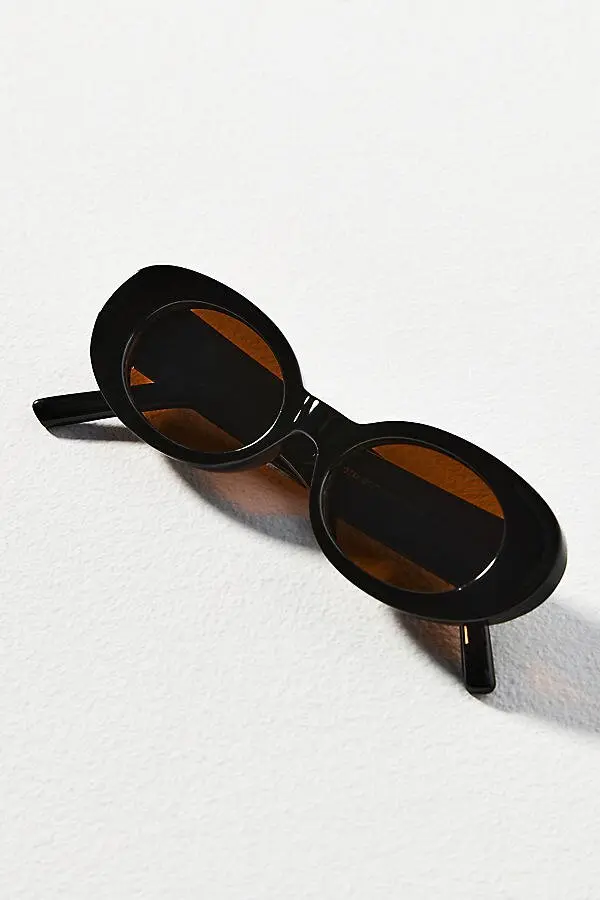 FIFTH & NINTH Vivi Oval Sunglasses - Brown
