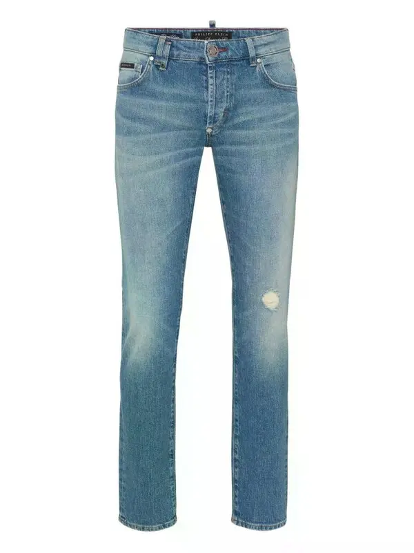 Philipp Plein Logo-patch Jeans