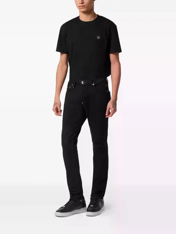 Philipp Plein Straight Leg Jeans - Black