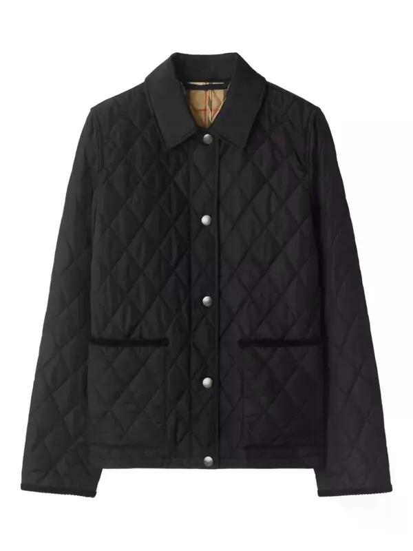 Burberry Quilted Jacket - Black