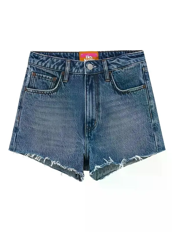 HEY JOANIE Cut-off Denim Shorts