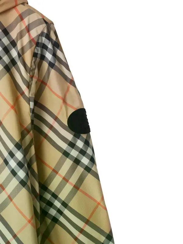 Burberry Check Hooded Jacket