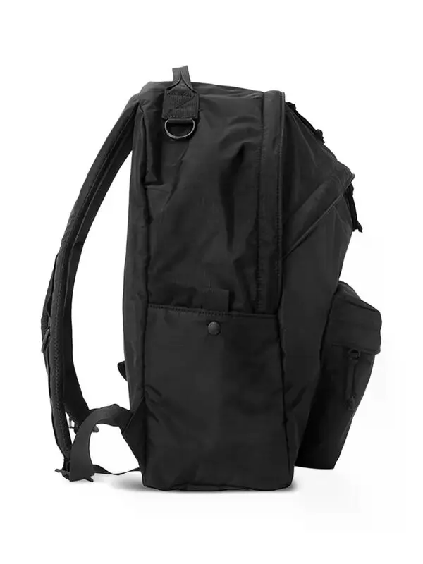 PORTER-YOSHIDA & CO Logo-patch Backpack - Black