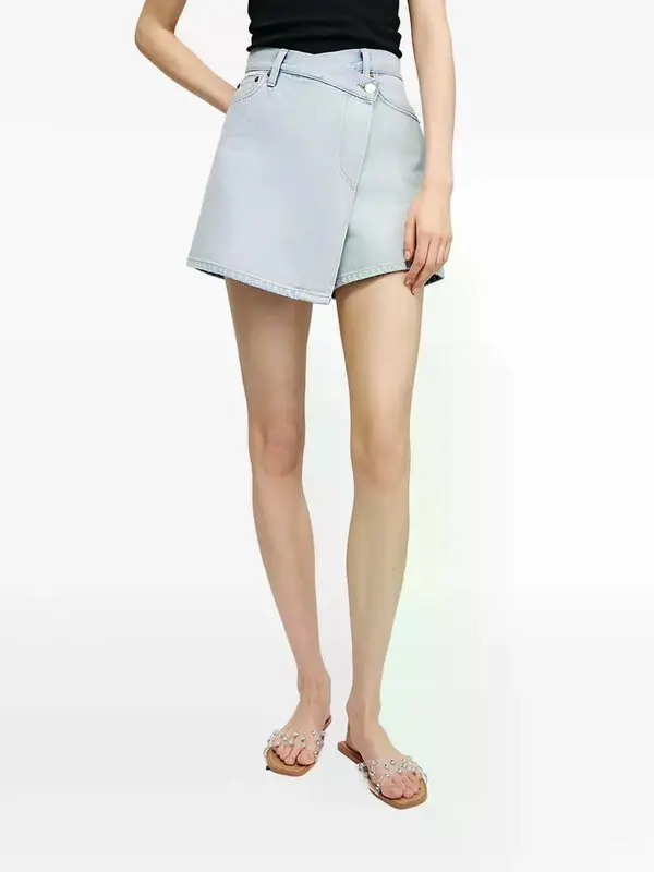 HEY JOANIE Side-buttoned Skort