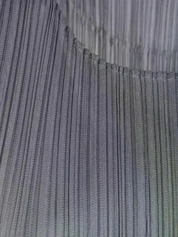 Issey Miyake Plissé-effect Dress - Grey