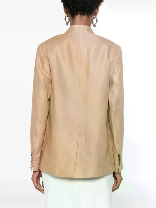 SLOWEAR Linen-blend Blazer