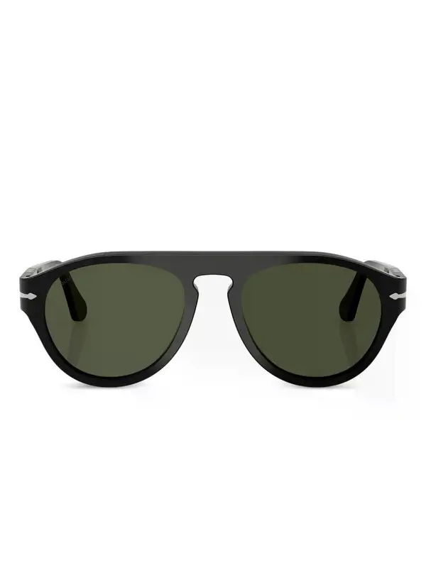 Persol Oval-frame Sunglasses - Black