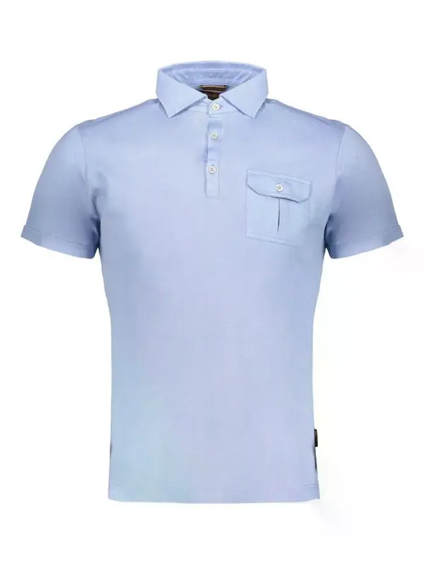 MOORER Ferdiq Cotton Polo Shirt