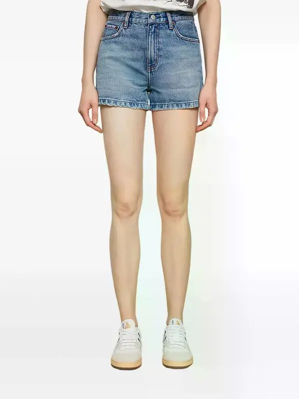 HEY JOANIE Utility Denim Shorts