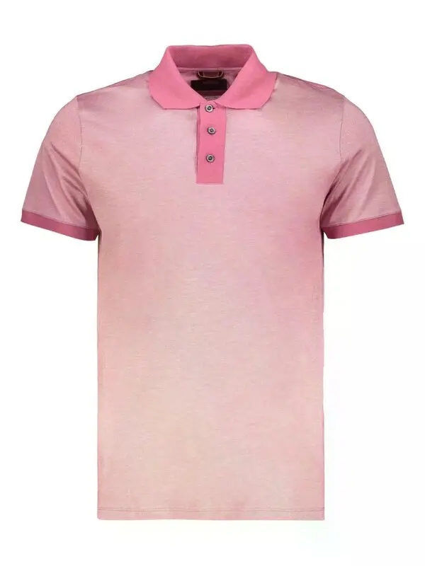MOORER Spike Cotton Polo Shirt
