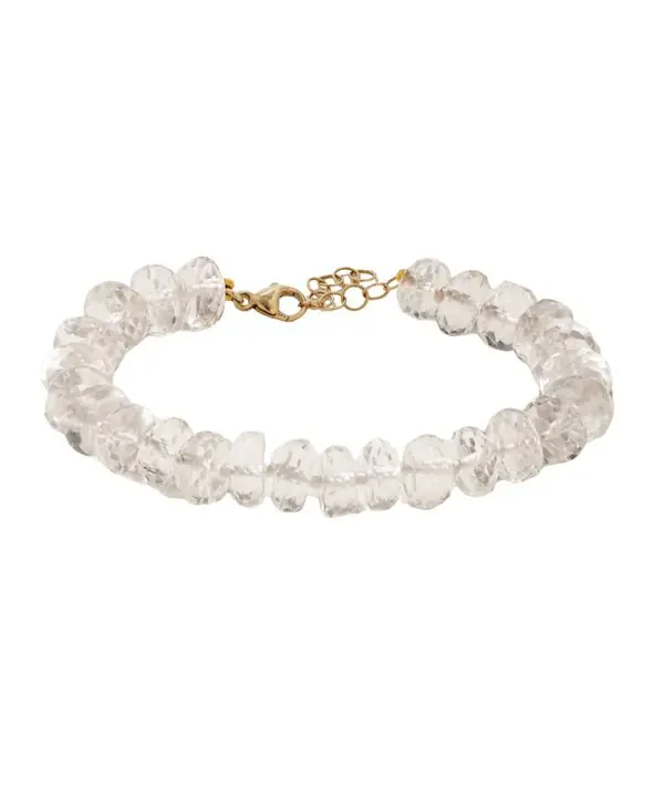 Jia Jia Oracle Large Quartz Bracelet - White