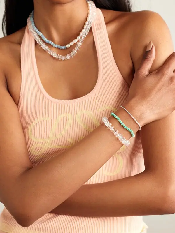 Jia Jia Arizona Gold Chrysoprase Bracelet - Green