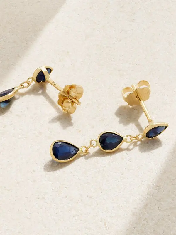 Jia Jia Chakra Sapphire Earrings