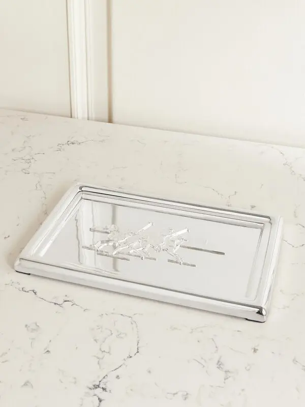 Ralph Lauren Tisdale -plated Tray - Silver