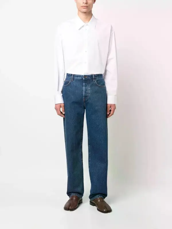THE ROW Morton Straight-leg Jeans