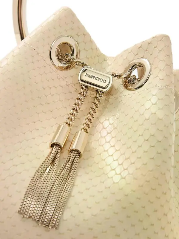 JIMMY CHOO Bon Bon Mini Bucket Bag