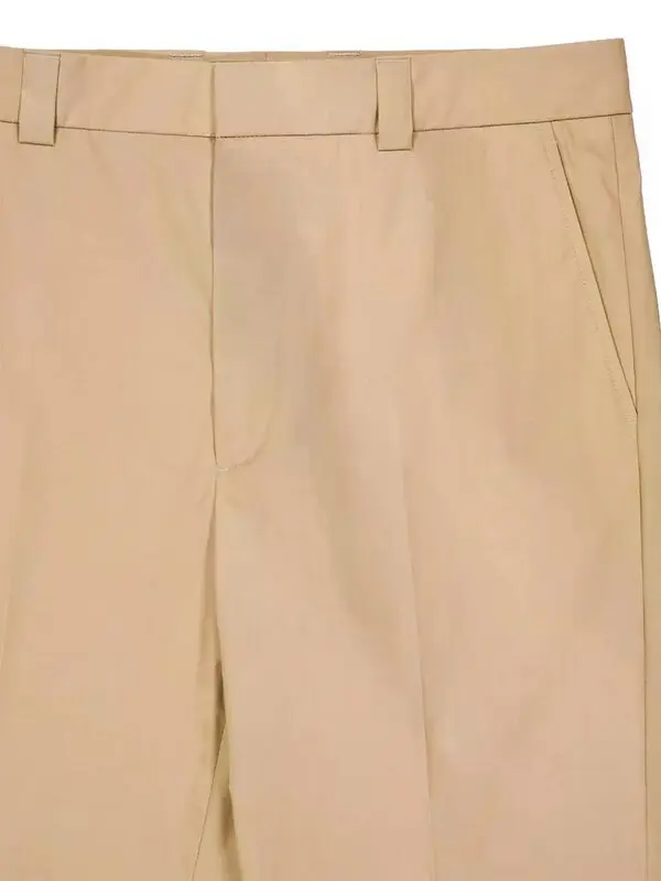 Gucci Cotton Poplin Trousers