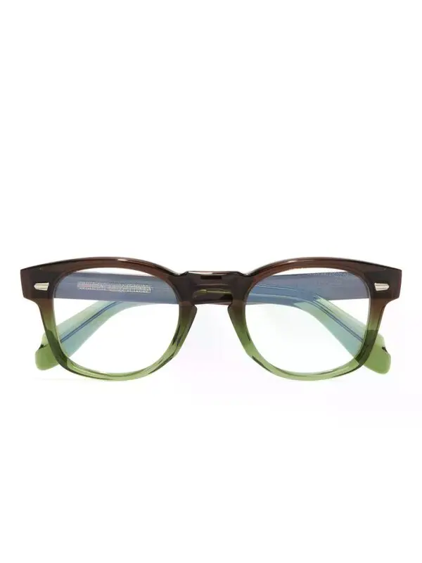 CUTLER & GROSS Gradient-effect Square Frame Glasses