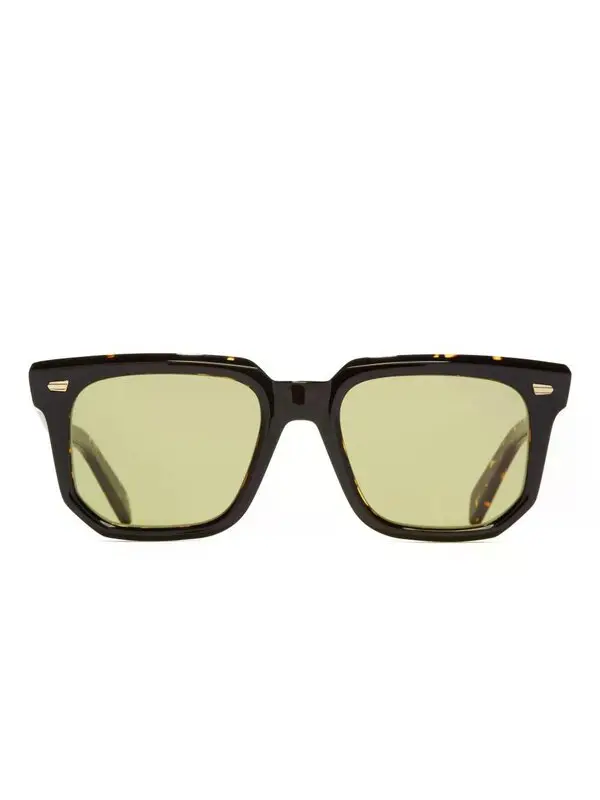 CUTLER & GROSS Tortoiseshell-effect Sunglasses - Brown