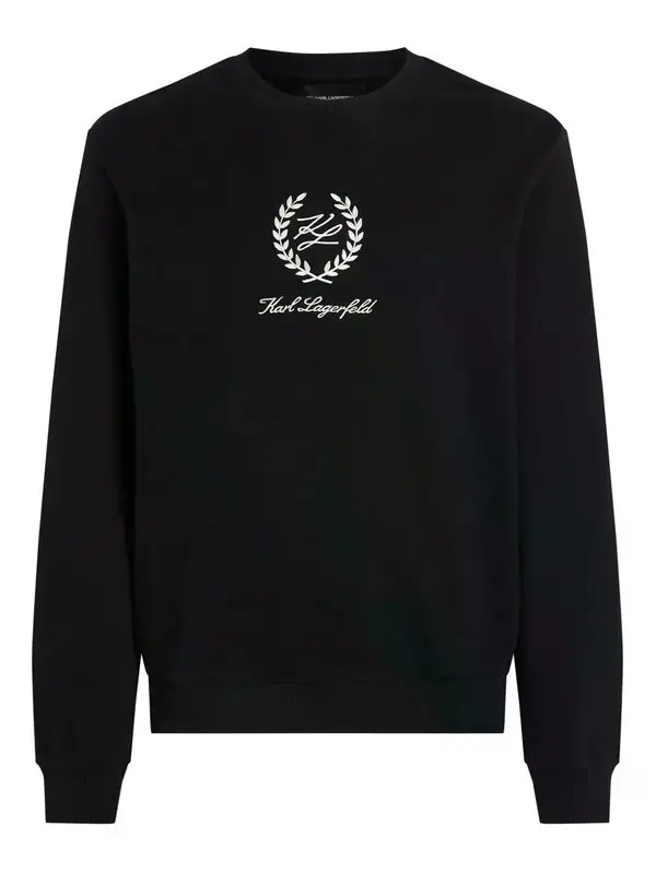 Karl Lagerfeld Embroidered-logo Sweatshirt
