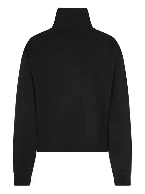 Karl Lagerfeld Zip-up High-neck Sweatshirt