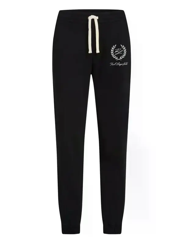 Karl Lagerfeld Elasticated-cuff Track Pants
