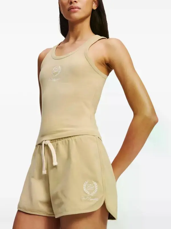 Karl Lagerfeld Hotel Karl Sweatshorts - Neutrals