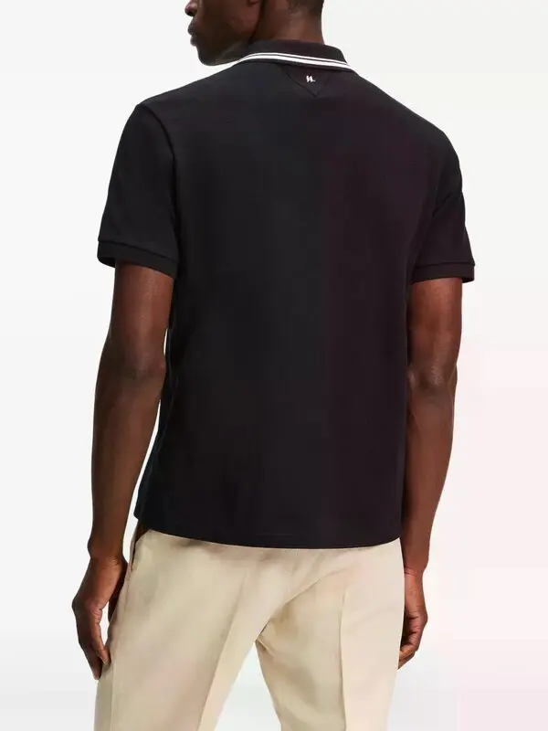 Karl Lagerfeld Contrast-trim Polo Shirt