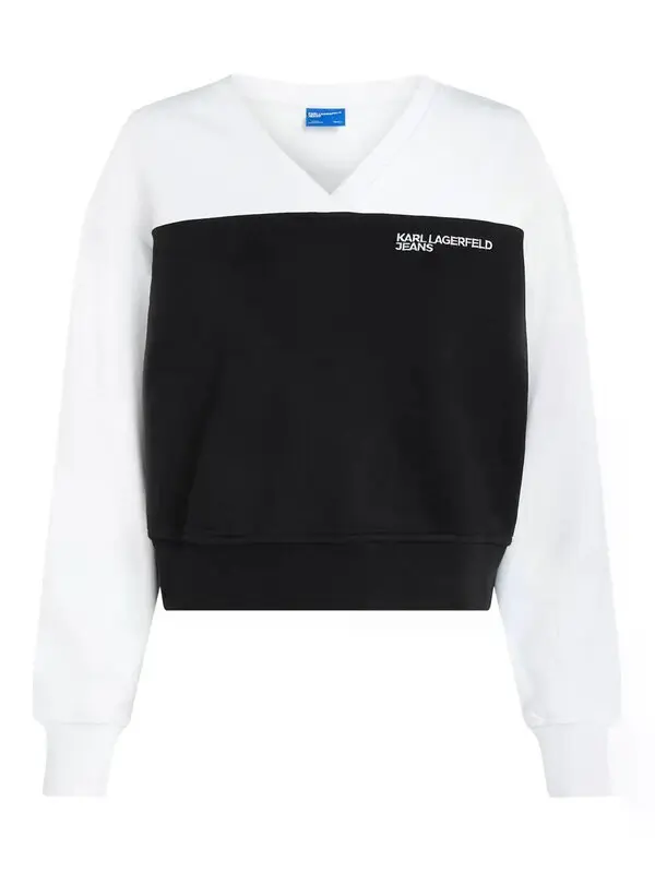 Karl Lagerfeld Two-tone Sweatshirt