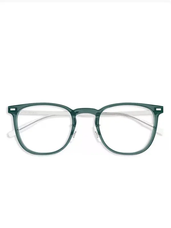 Montblanc Square-frame Eyeglasses - Green