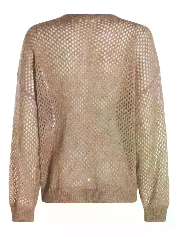 Brunello Cucinelli Open-knit Sweater